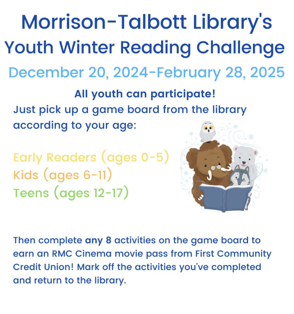Kids | Morrison-Talbott Library